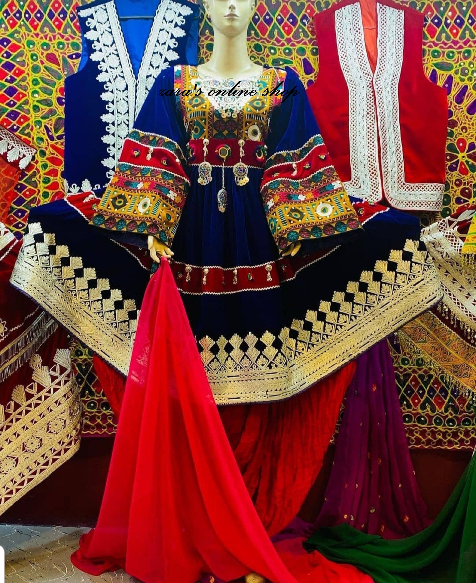 Afghan Kuchi Traditional Handmade Dresses - Etsy