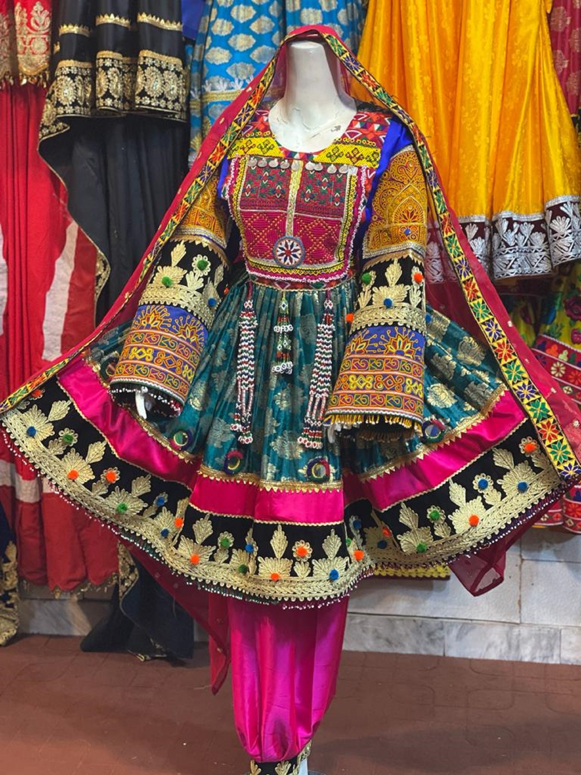 Afghan Kuchi Traditional Handmade Embroidery - Etsy