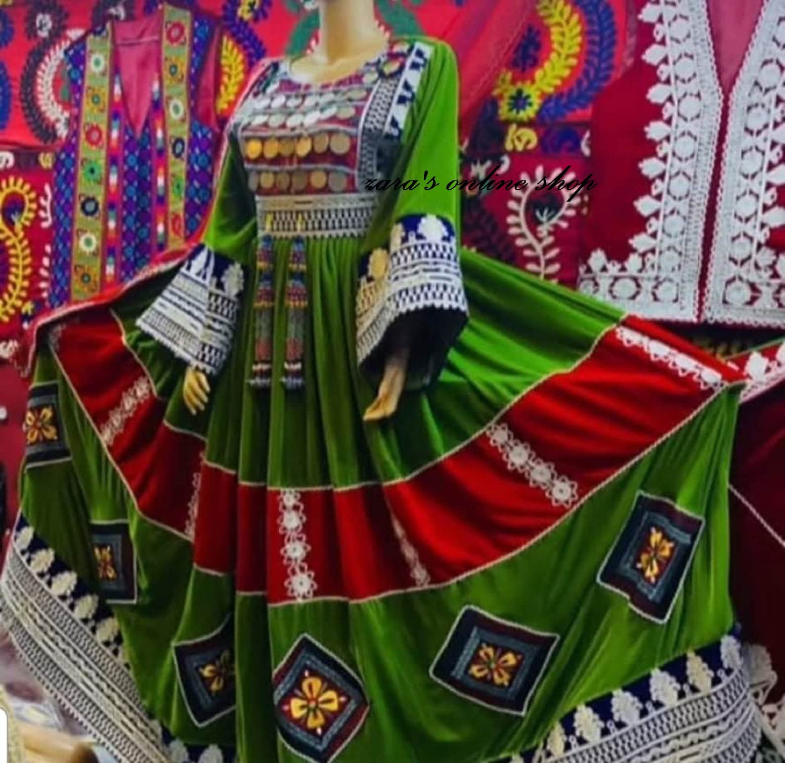 Afghan Kuchi Traditional Handmade Dresses - Etsy