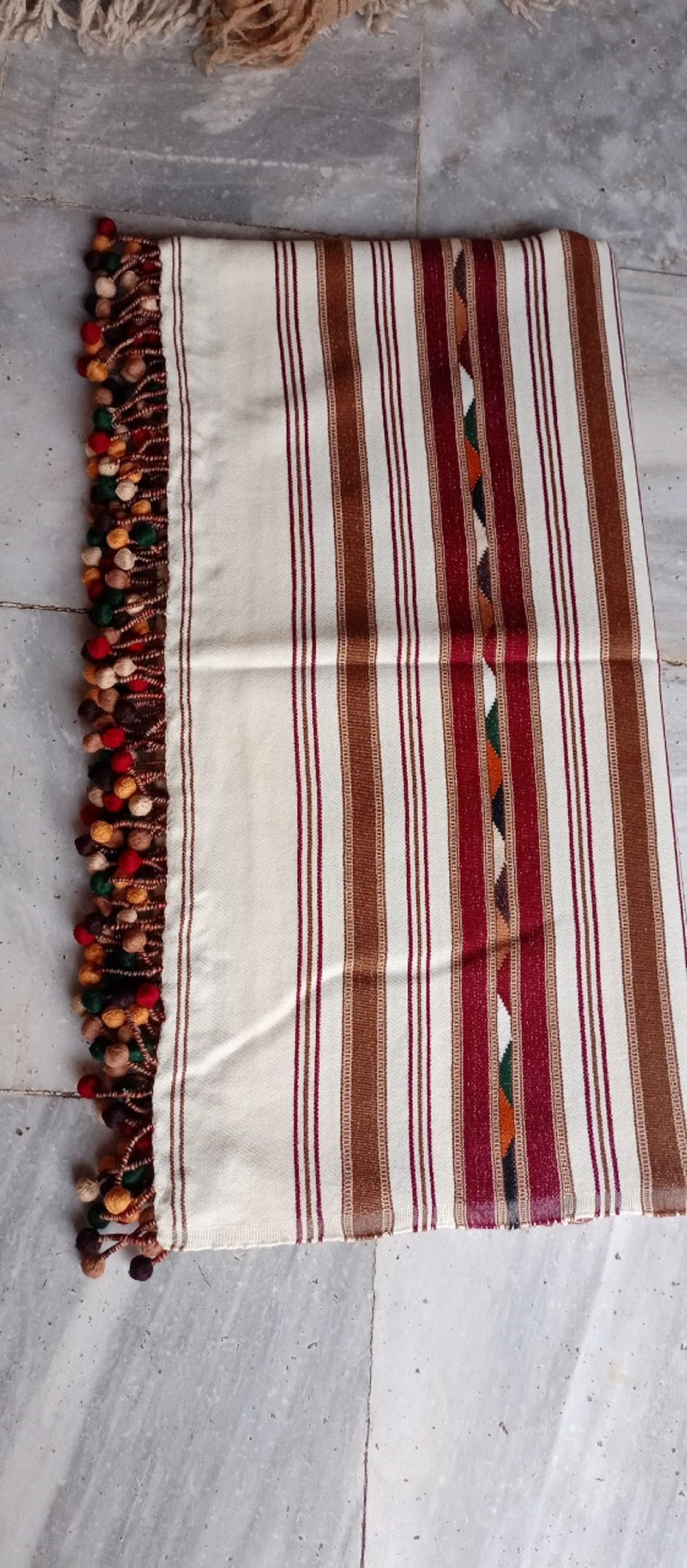 Afghan Patu Shawl, Wrap,, Pashtun Chadar, Thick Pakistan Tribal Kmabal ...