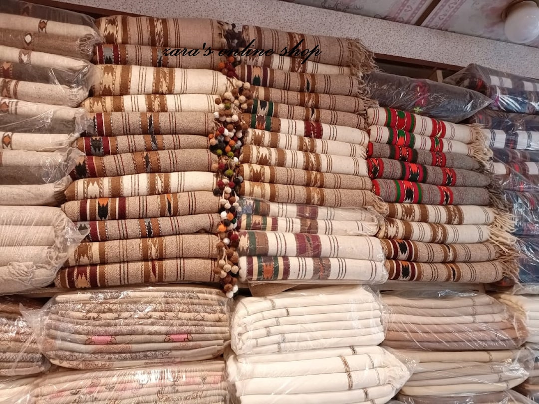 Afghan Patu Shawl, Wrap,, Pashtun Chadar, Thick Pakistan Tribal Kmabal ...