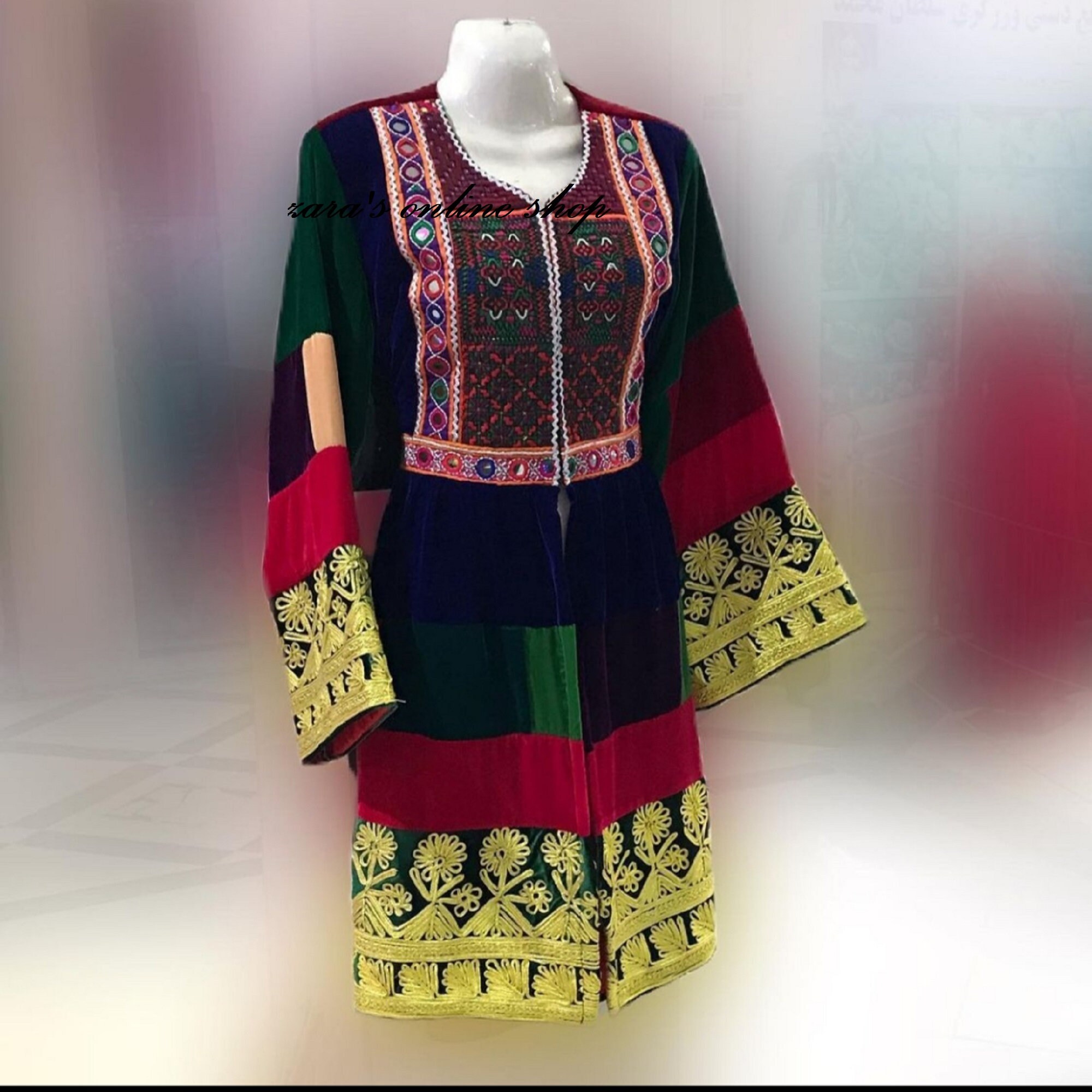 Afghan Kuchi Modern Style Dress - Etsy