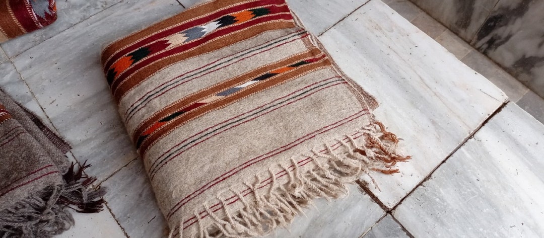 Afghan Patu Shawl, Wrap,, Pashtun Chadar, Thick Pakistan Tribal Kmabal ...