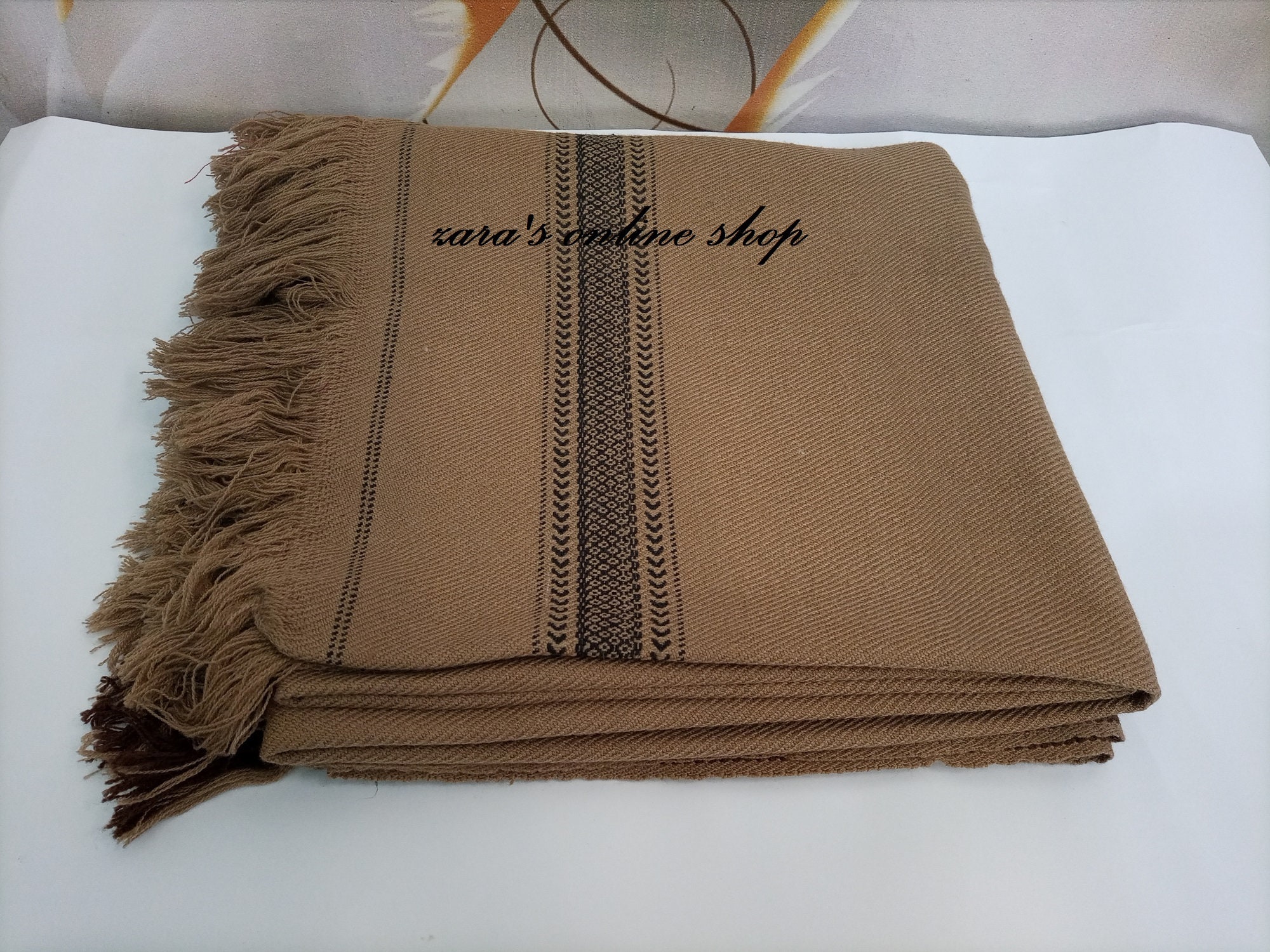 Afghan Patu Shawl, Wrap,, Pashtun Chadar, Thick Pakistan Tribal Kmabal ...