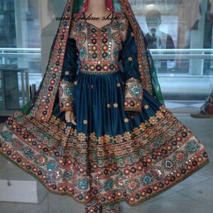 Afghan Kuchi Traditional Blue Dresses - Etsy