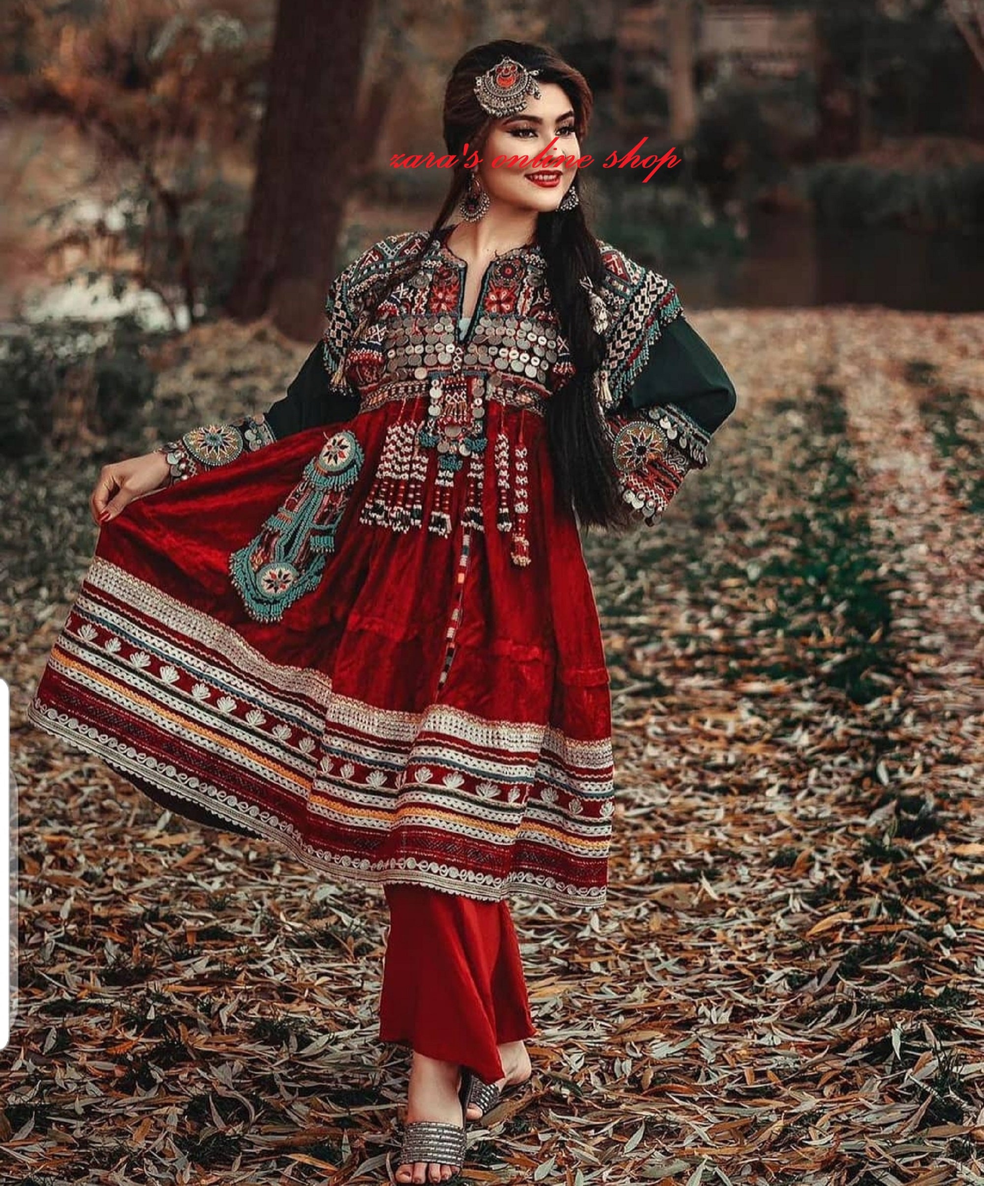 Afghan Kuchi Traditional Handmade 3 Piece Dress - Etsy