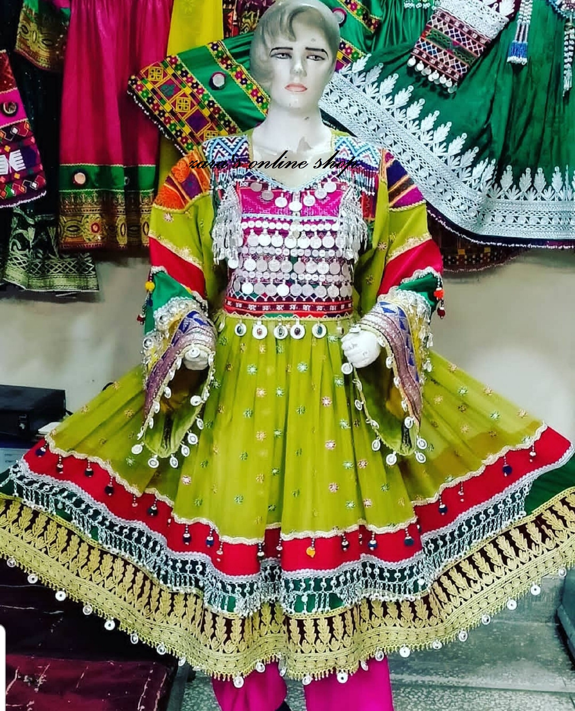 Afghan Kuchi Traditional Handmade Dresses - Etsy