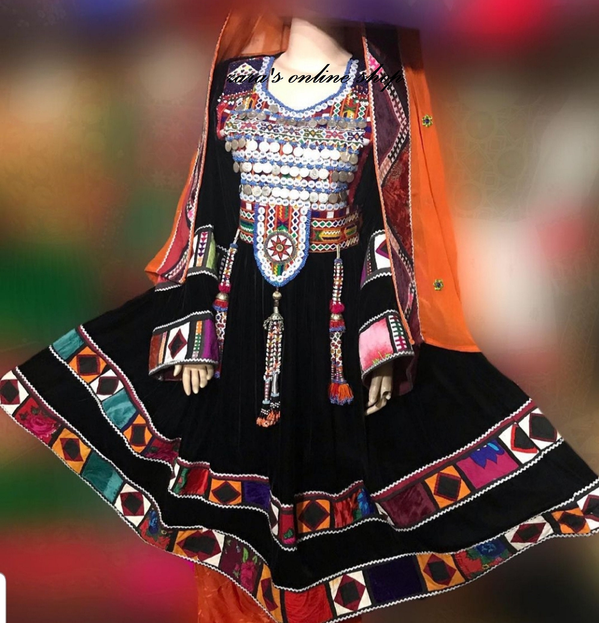 Afghan Kuchi Traditional Handmade Dresses - Etsy