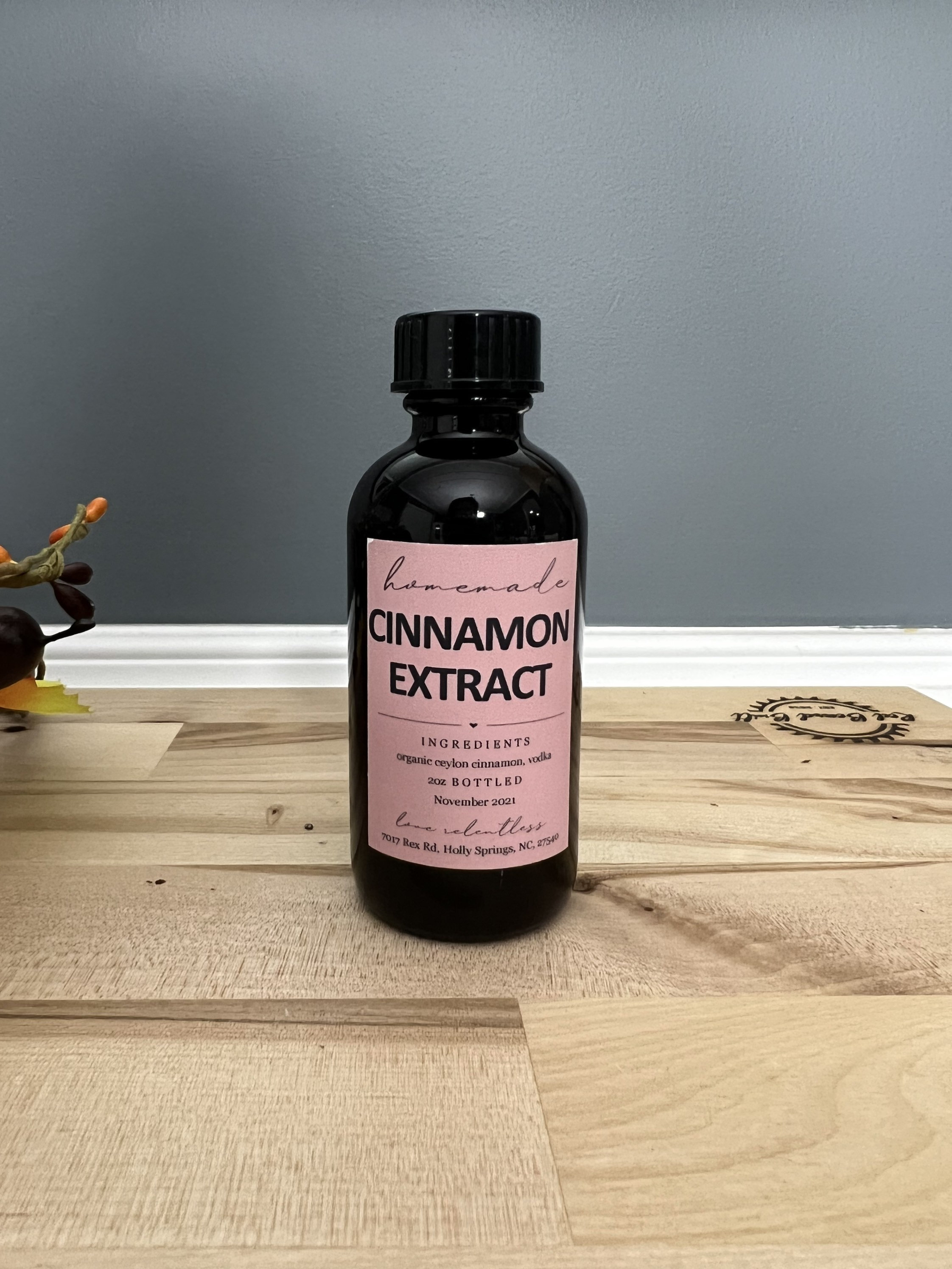 100% Pure Cinnamon Extract, Homemade Cinnamon Extract, Cinnamon Extract ...