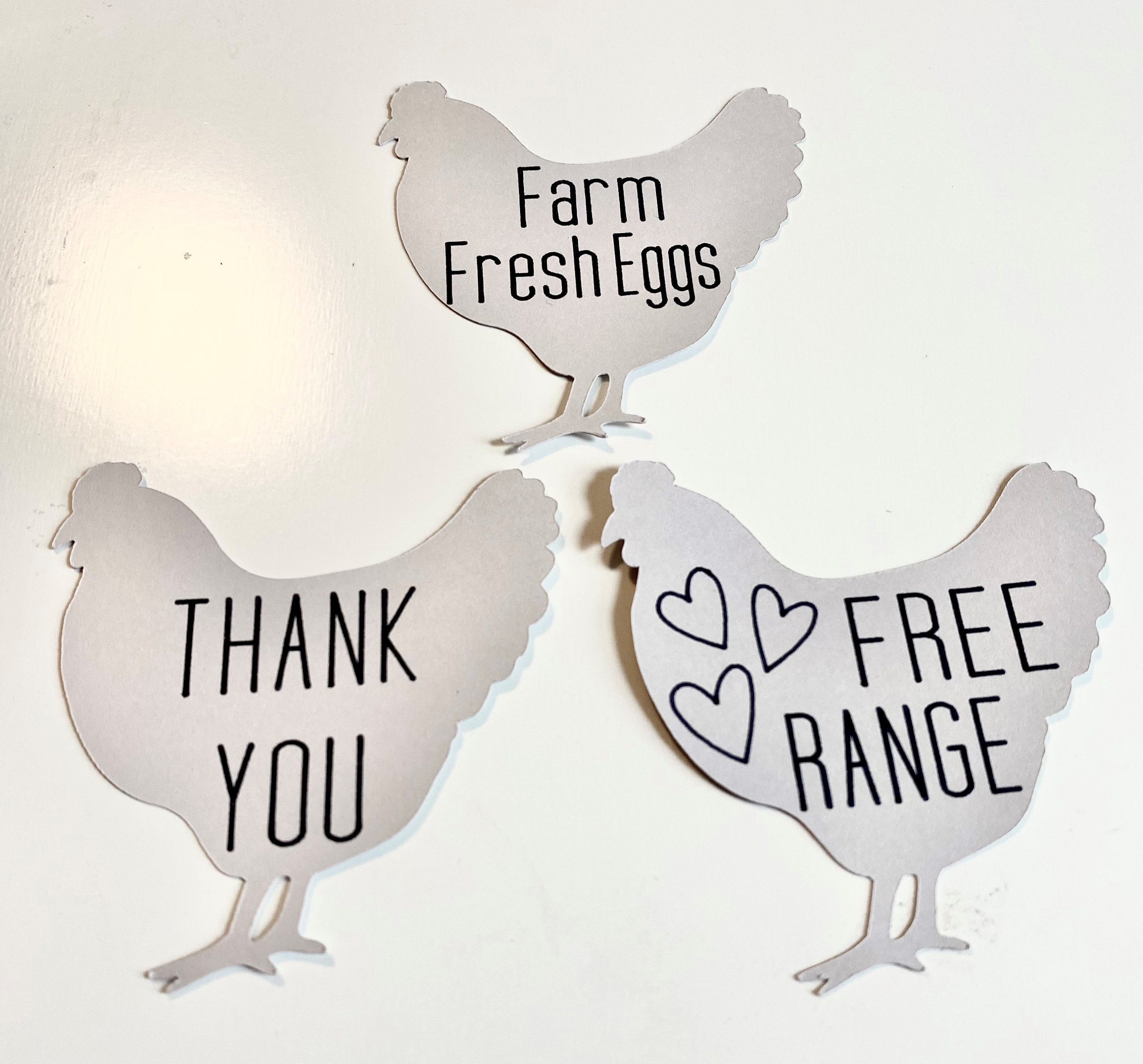 Egg Carton Tags, Chicken Tags, Farmstead Tags, Chicken Cut Outs ...