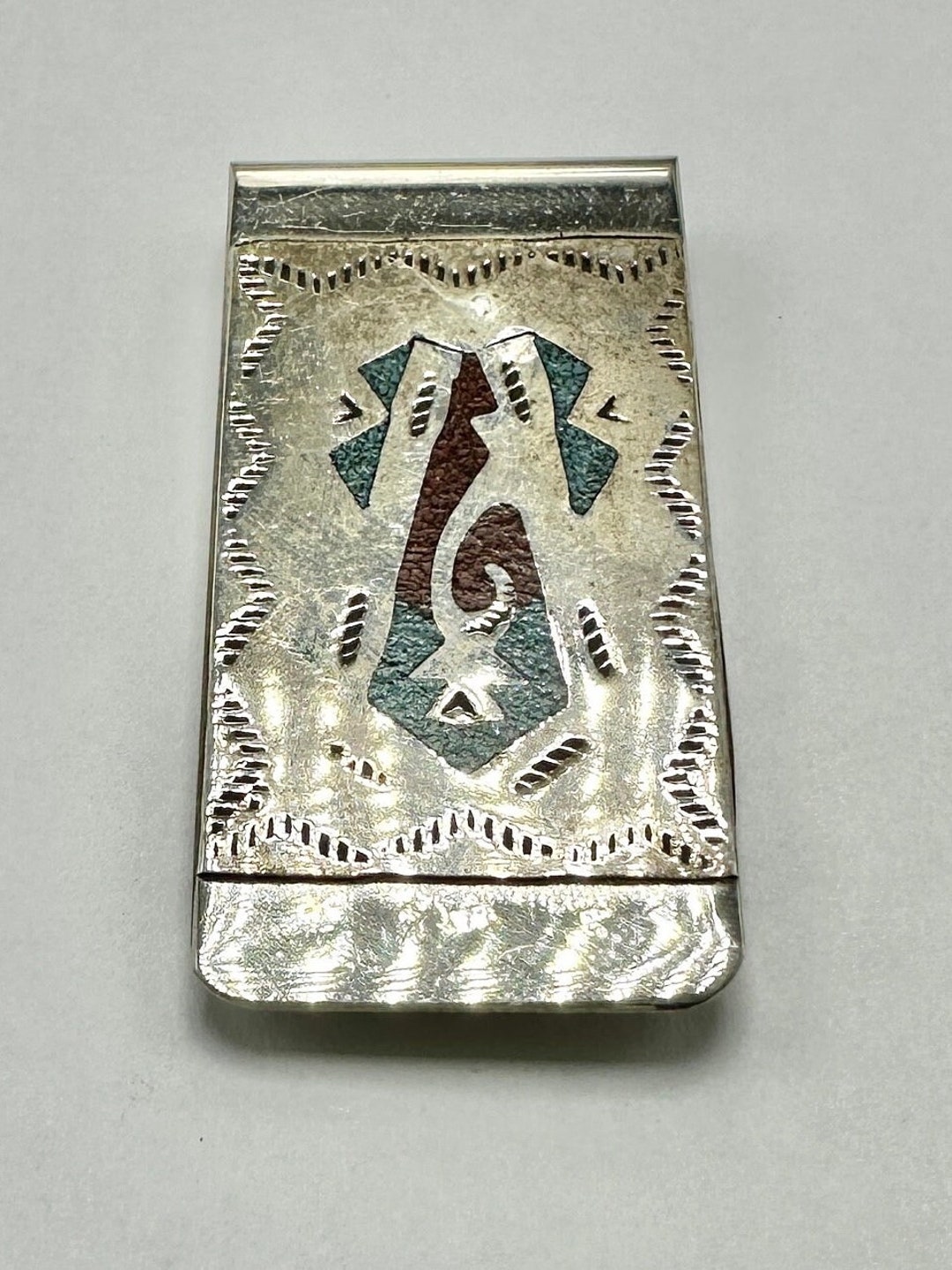 Handmade Native American Sterling Silver Money Clip - Etsy