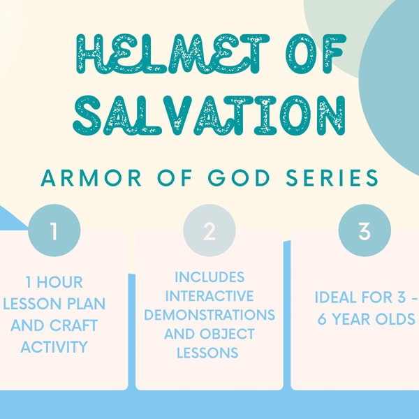 Helmet of Salvation Craft - Etsy