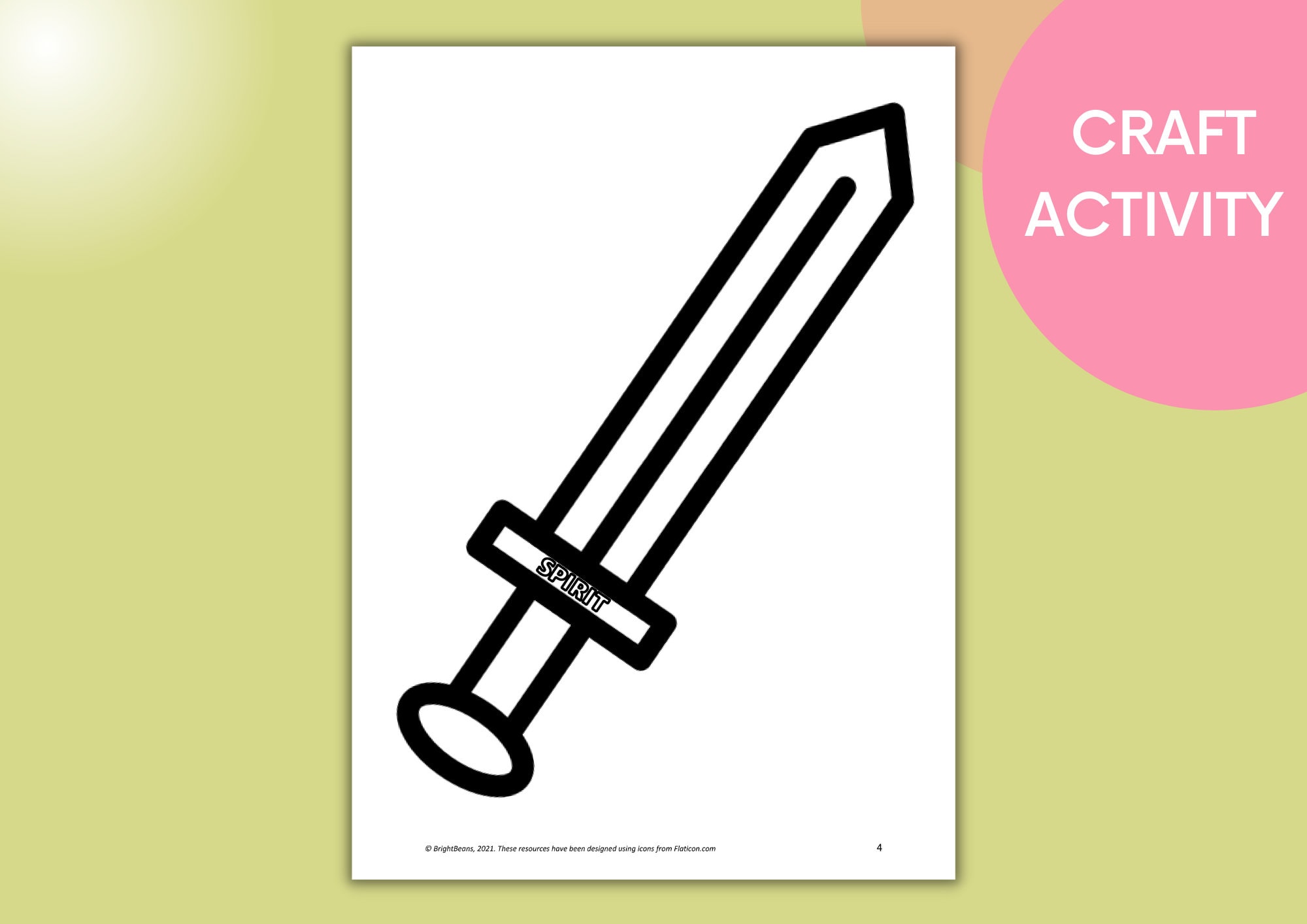 Armor of God: SWORD of THE SPIRIT Lesson #6 - Etsy