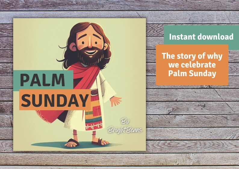 Palm Sunday Storybook - Etsy