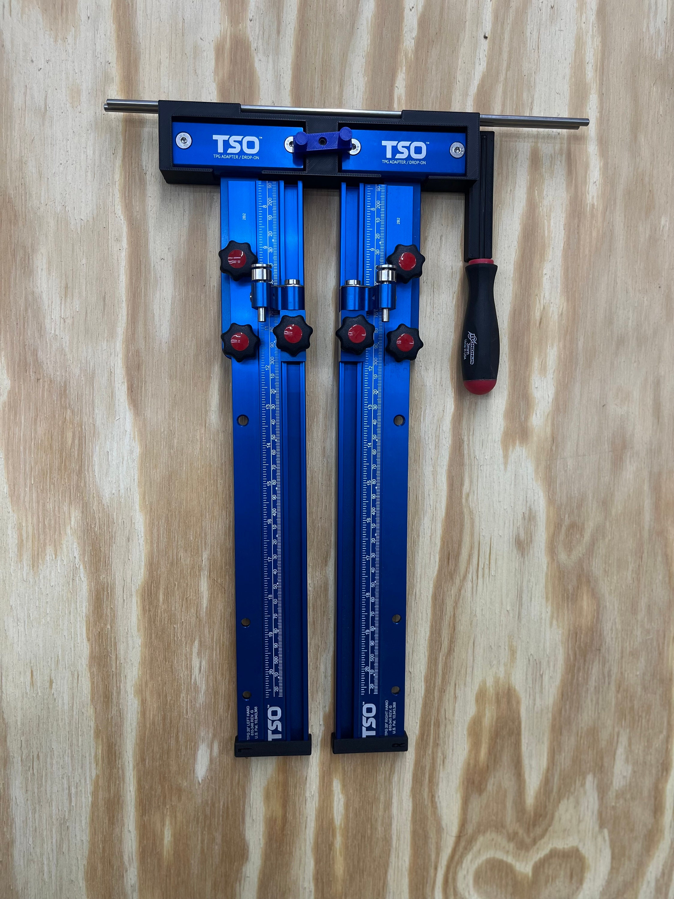 Two Pack TSO Parallel Guide Holder + End Caps - Etsy