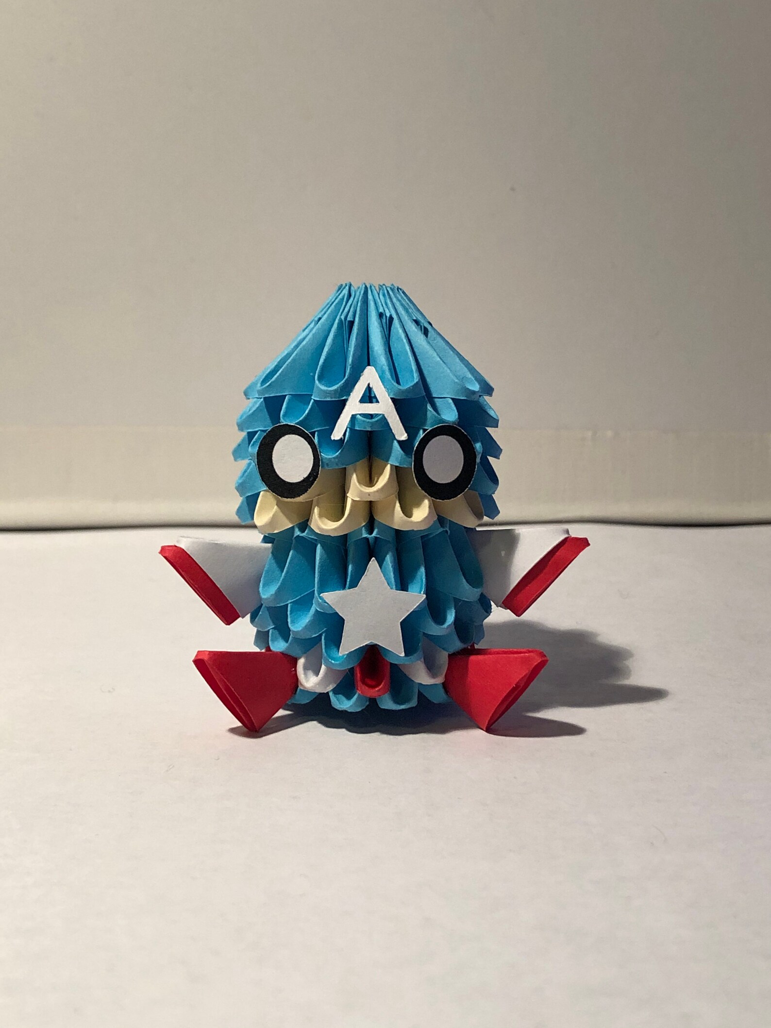 3D Origami Marvel Superheroes Mini Decorative Modules - Etsy