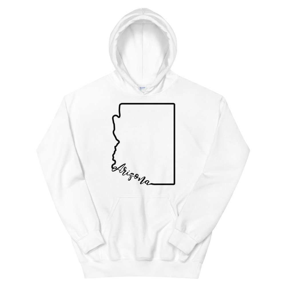 Arizona Hoodie // Arizona Apparel // AZ Home // AZ Sweatshirt - Etsy
