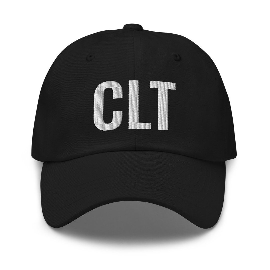 CLT Charlotte, NC Dad Cap Apparel // Monogrammed // Custom Embroidered ...