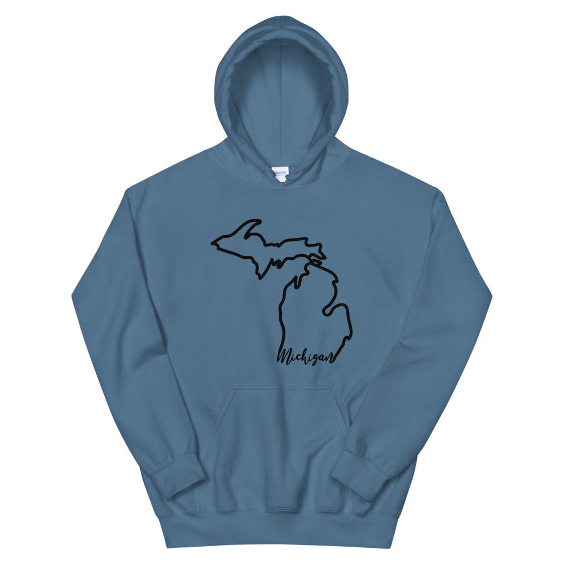 Michigan Hoodie // Michigan Apparel // Michigan Made // MI - Etsy