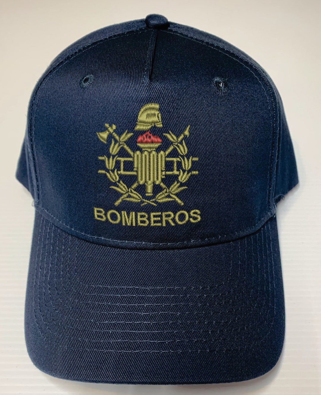 Mexico Firefighter Fire Department Cuerpo De Bomberos Embro Cap Hat - Etsy