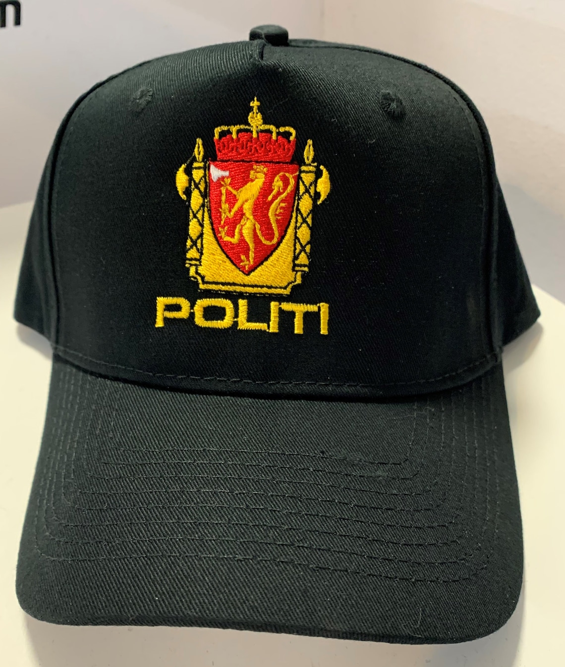 Norwegian Police Politi Logo Embroidered Cap Hat - Etsy