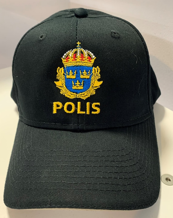 Sweden Swedish Police Polisen Polis Piketen Embro Cap Hat Fit - Etsy