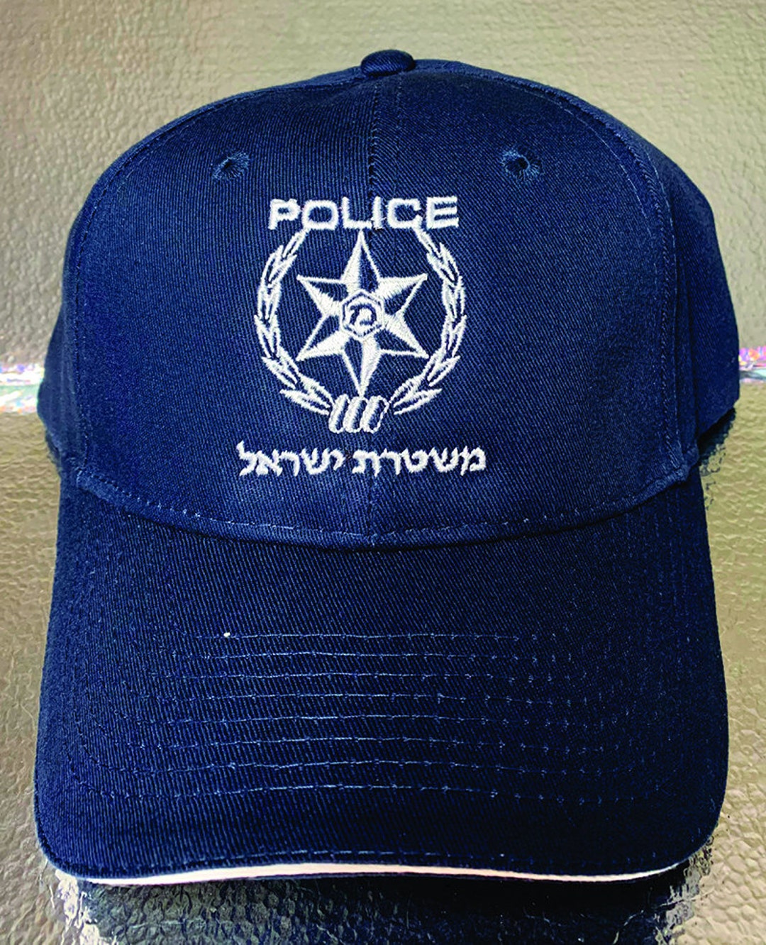 Israel Police Embro Cap Hat Fit T-shirt - Etsy