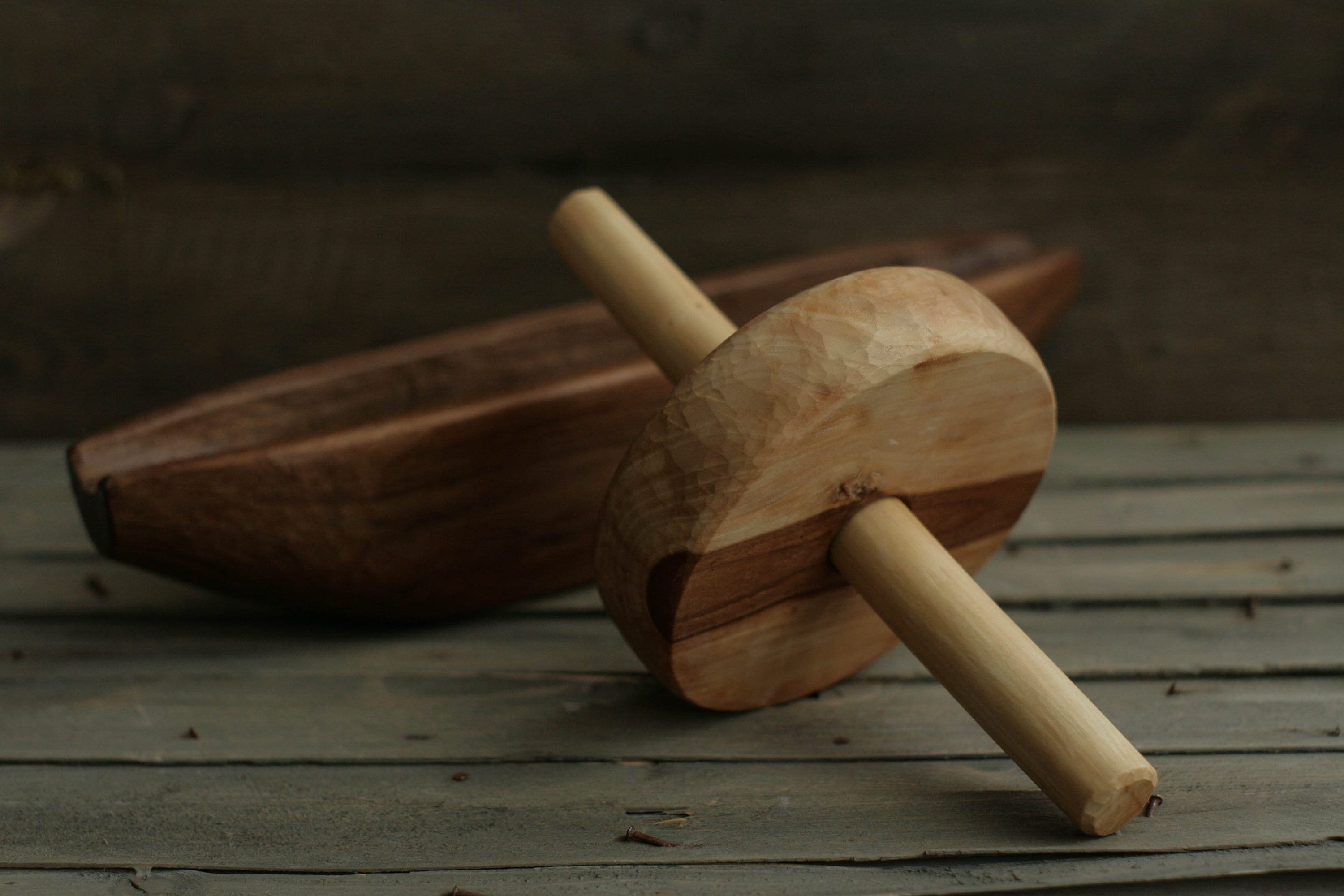 Manual Wooden Mill, Wooden Coffee Grinder, Millstone for Grinding ...