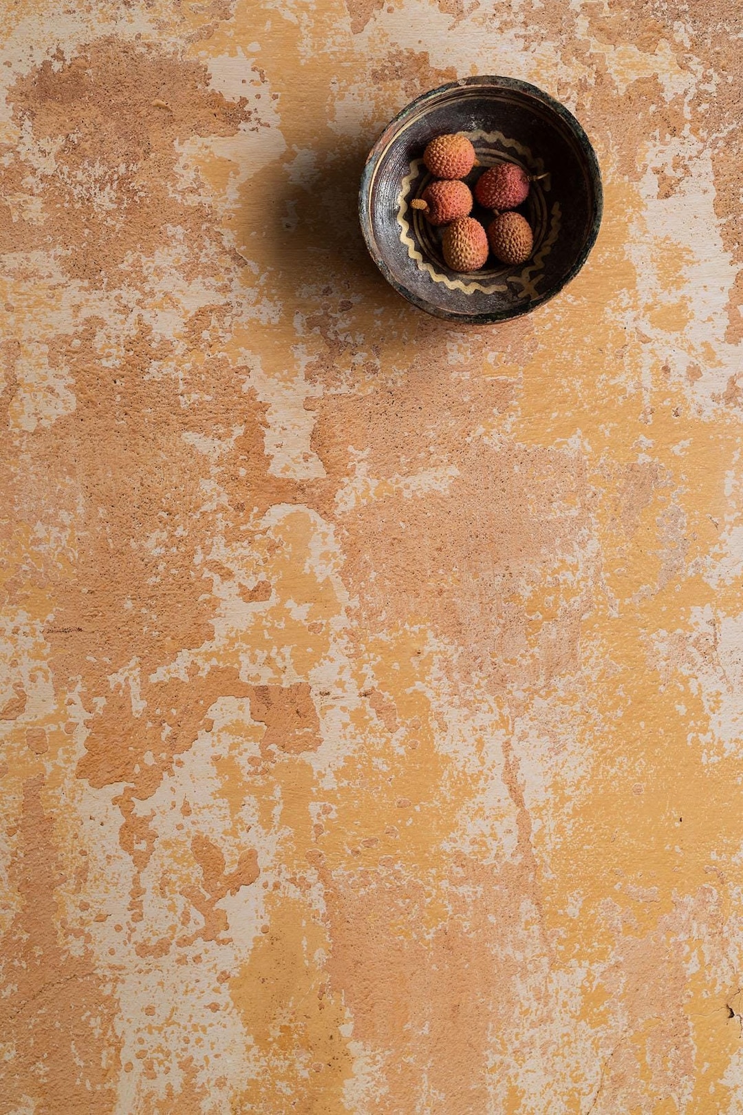 Apricot Plaster Wall Vinyl Backdrop: Distressed Texture Photography - Etsy