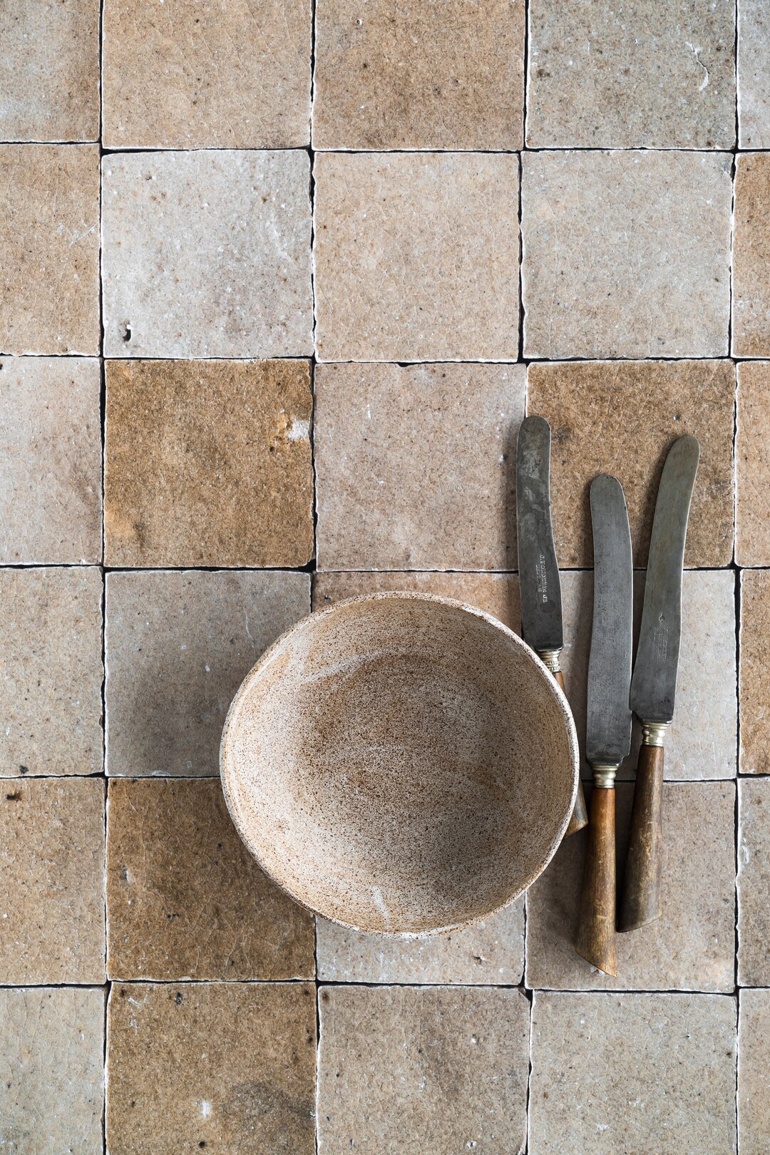 Tile Photography Backdrop, Beige Backdrop, Beige Photography Surface ...