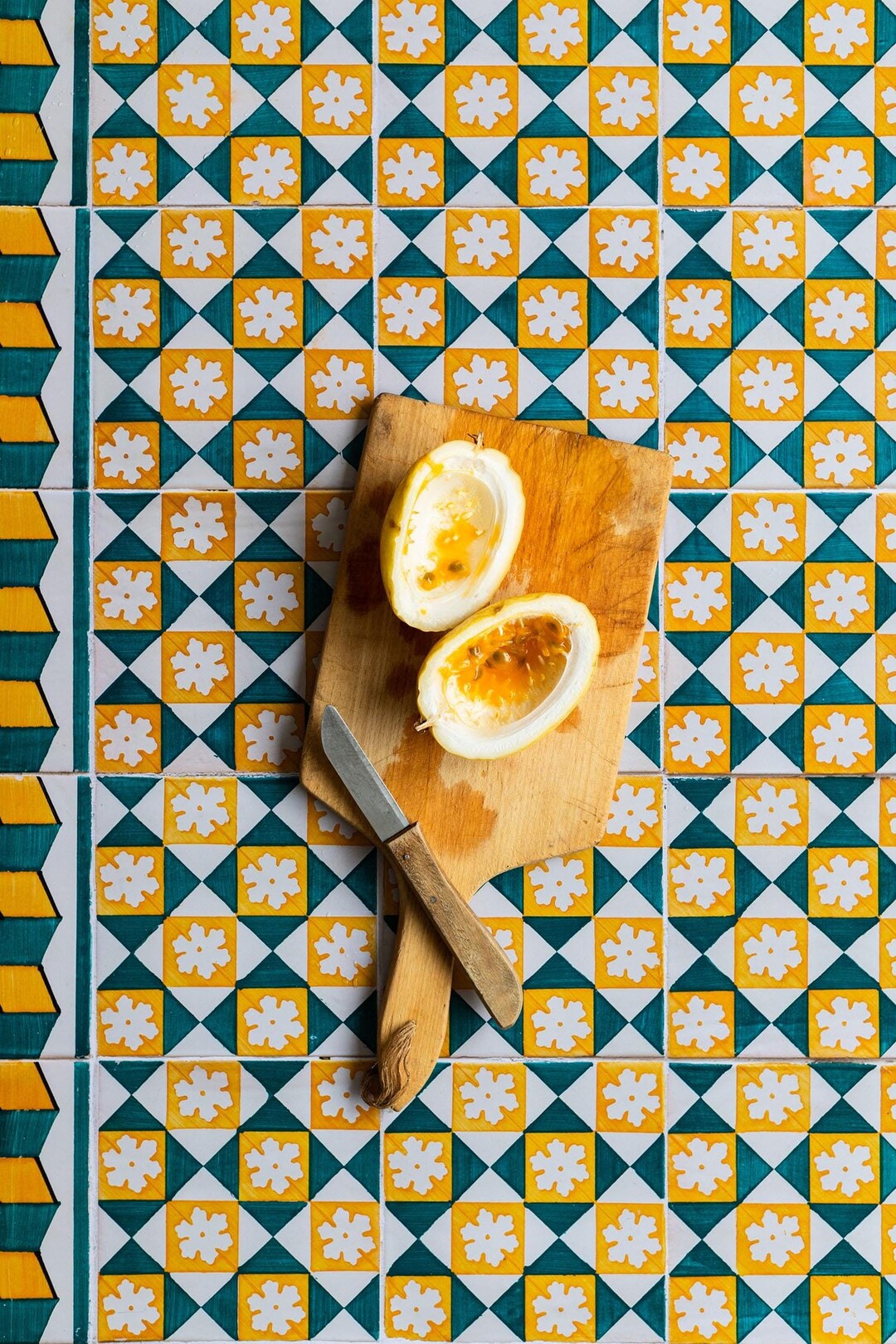 Food Photography Backdrop Geometric Tiles for Spring Summer Photo and ...