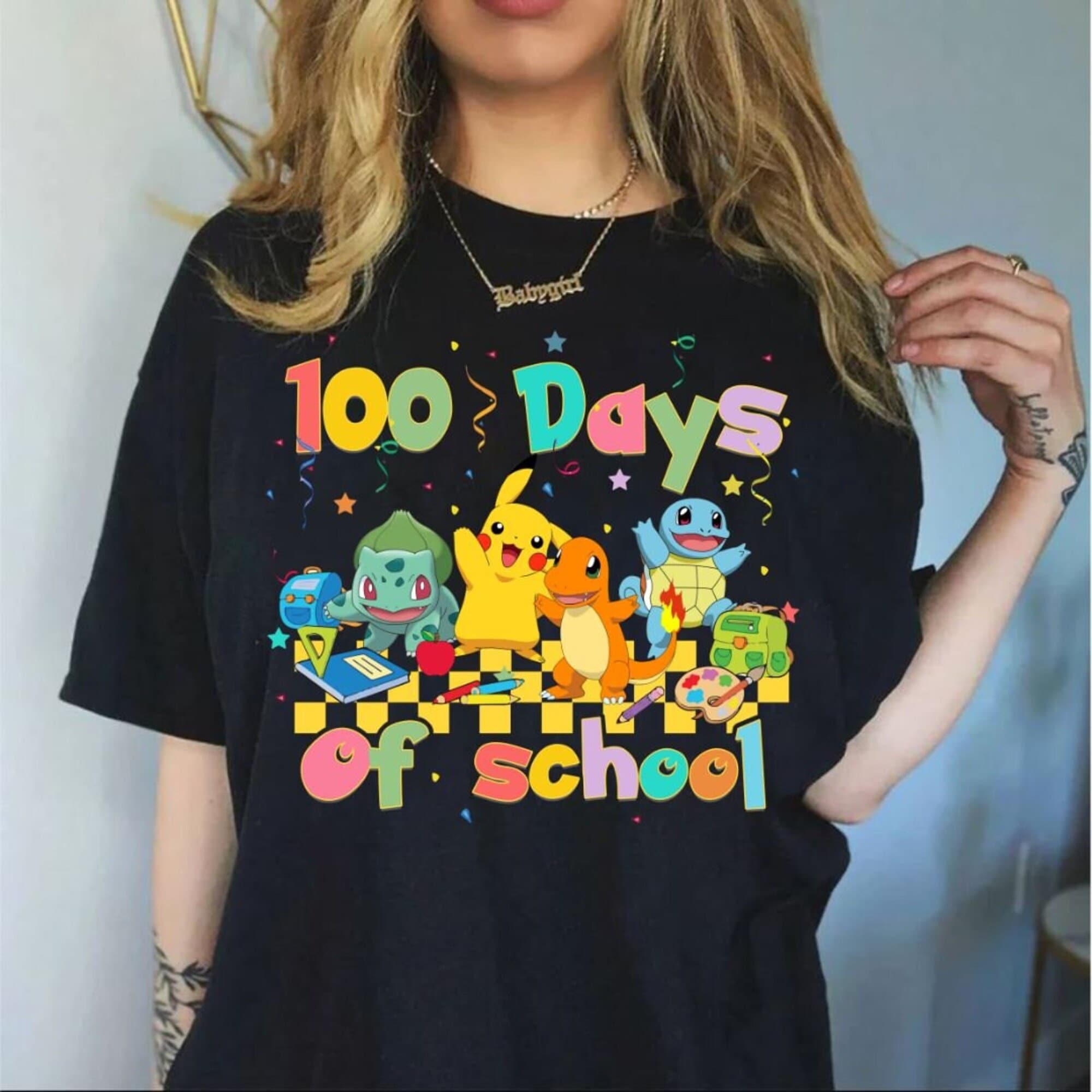 100 Days of School, Pokemon Png, Teacher Png, I Caught 100 Days of ...