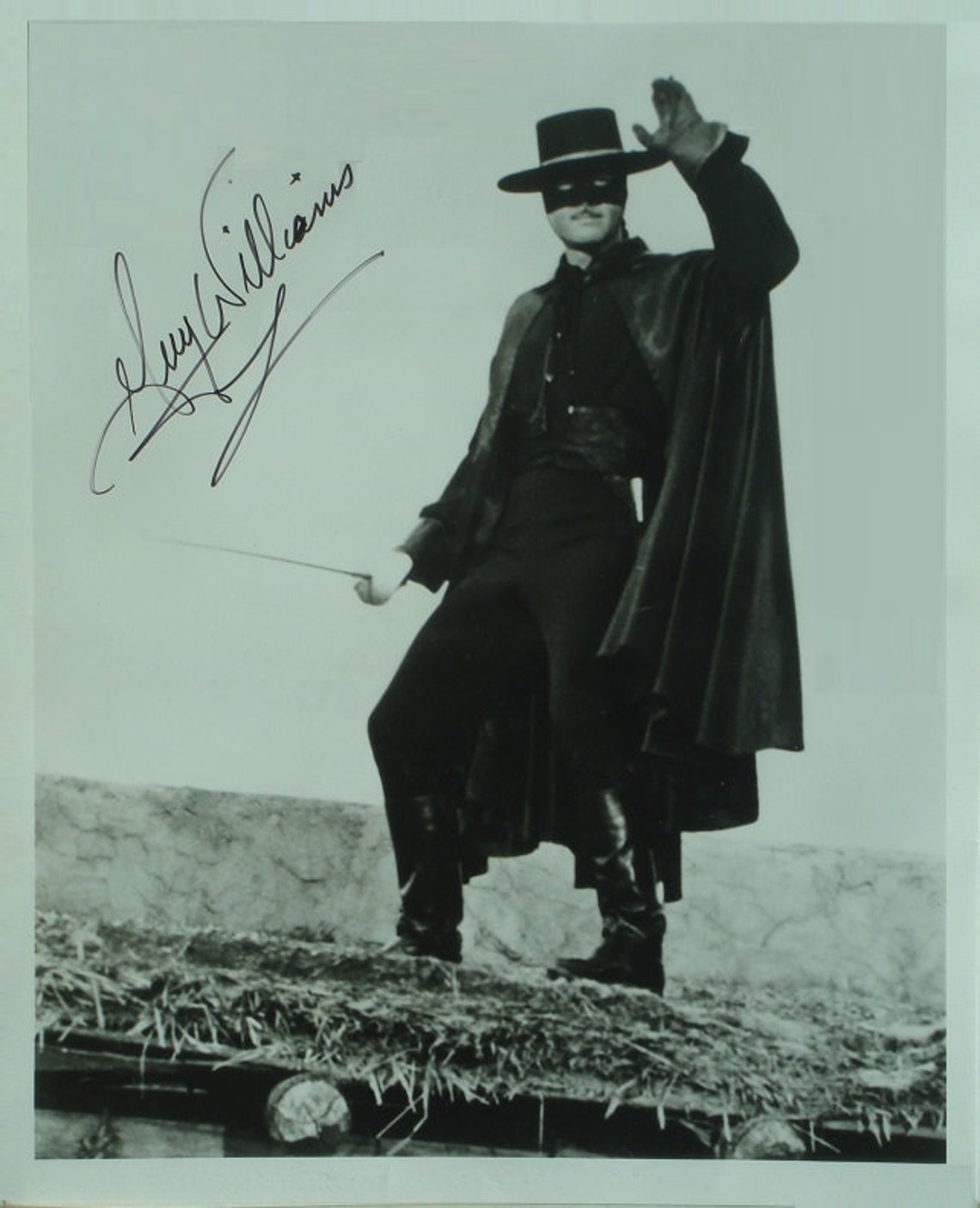 GUY WILLIAMS SIGNED Autographed Photo Zorro w/coa | Etsy