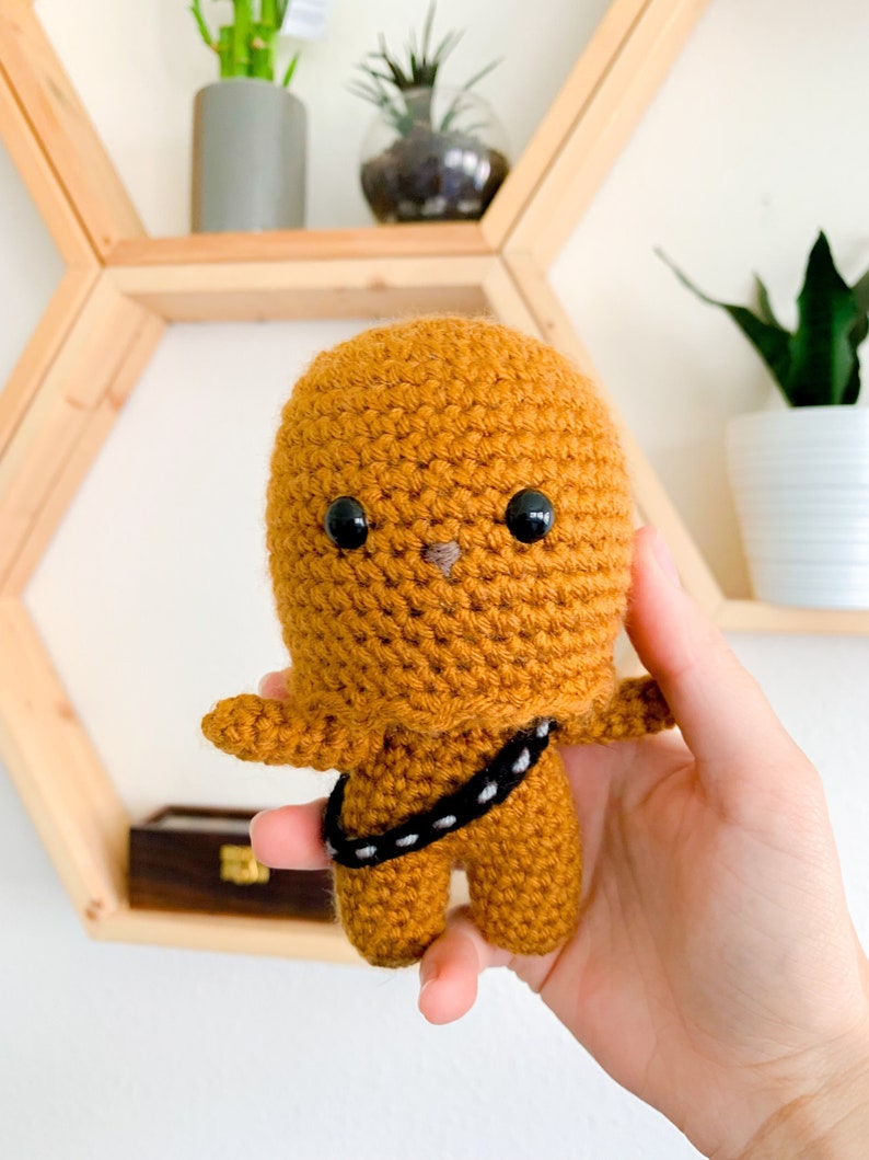 Chewbacca (chewy) Plushie Crochet Pattern Amigurumi PDF - Etsy