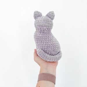 Sitting Cat Amigurumi Crochet Pattern | Minimalist Decor (PDF) - Etsy