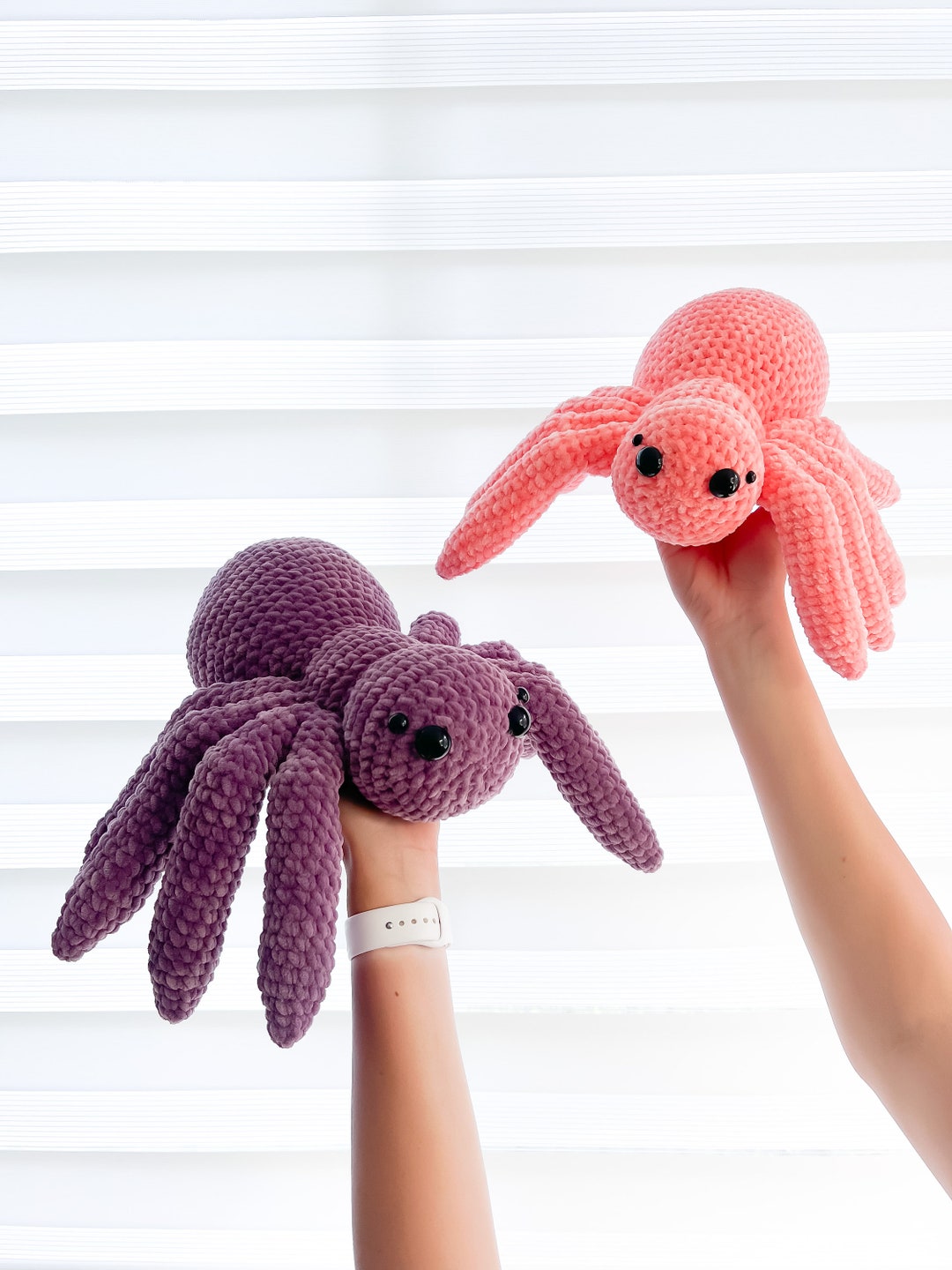 Giant Plush Spider Crochet Pattern PDF - Etsy