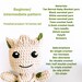 Baby Groot Plushie Crochet Pattern PDF - Etsy