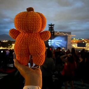 Cheeky Pumpkin Head With Booty Crochet Pattern PDF - Etsy