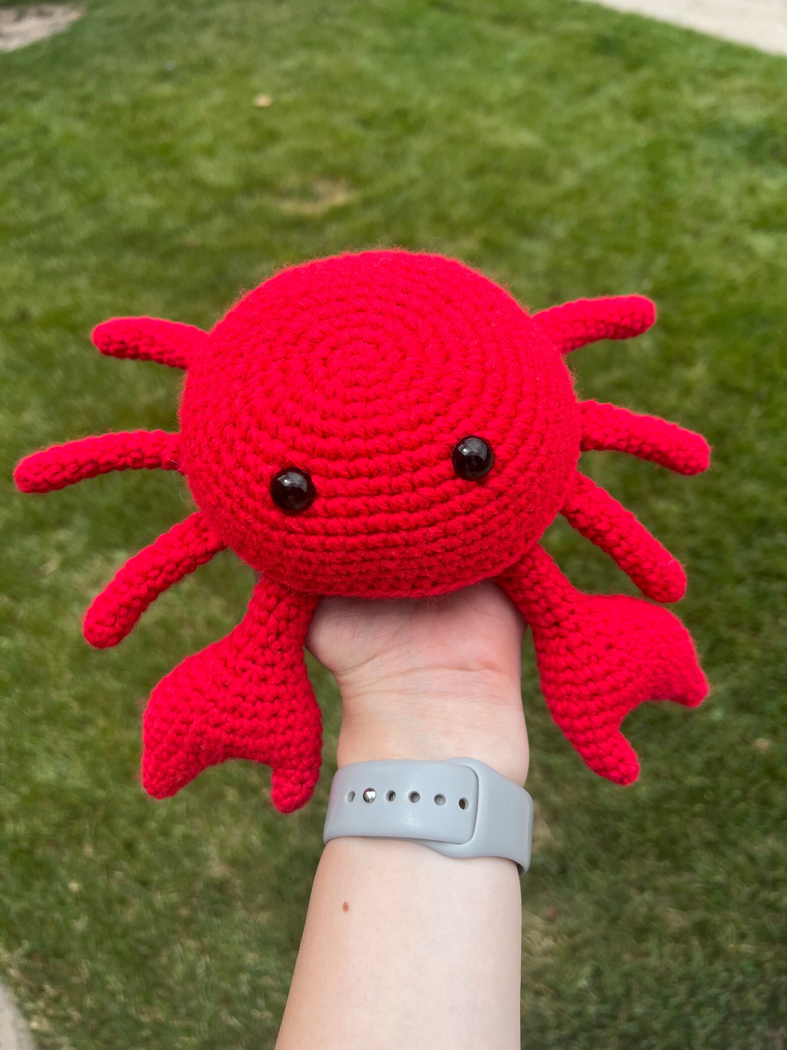 Crab Crochet Pattern Plushie PDF - Etsy