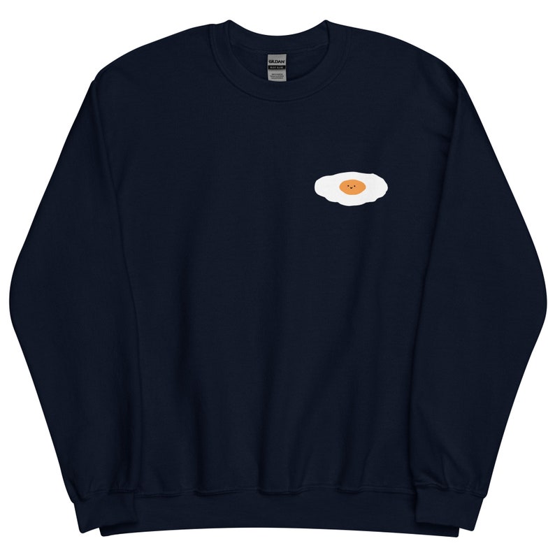 Fried Egg Sweatshirt | Funny Egg Sweater | Women Sweater | Breakfast ...