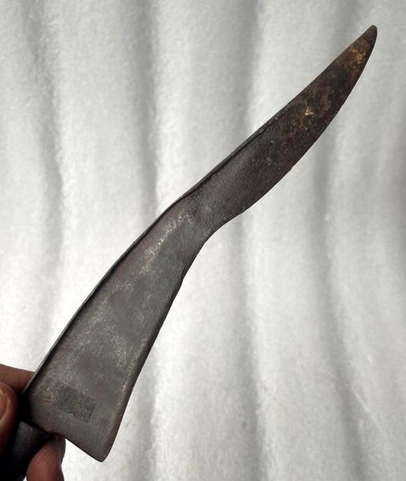 Antique Iron Blade Hand Forged Old Knife Rusting Dagg… - Gem