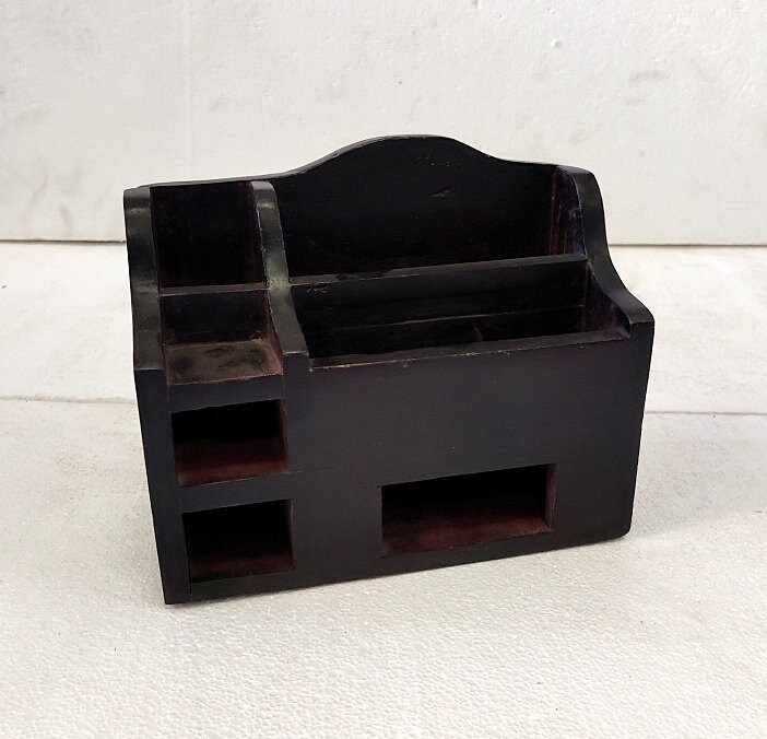 Antique Wooden Post Office Letter Box Hand Made Colonial Box Letter Old ...