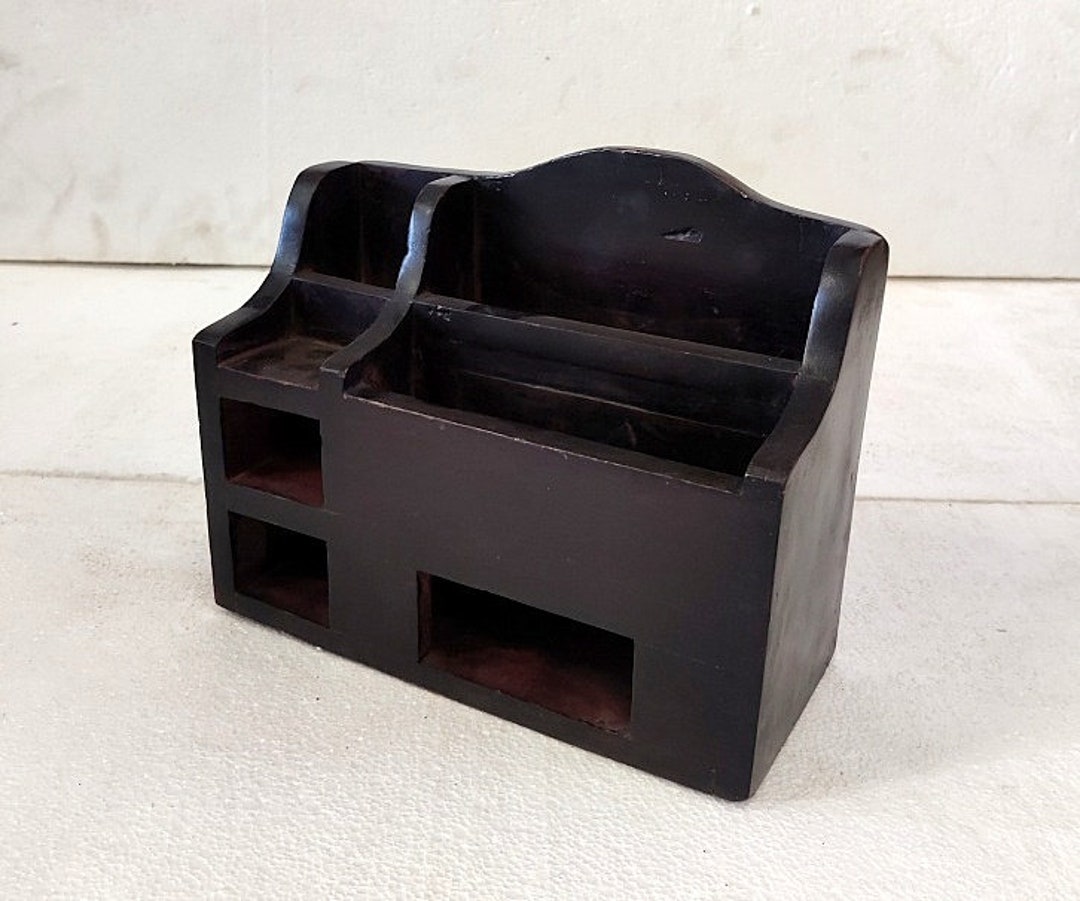 Antique Wooden Post Office Letter Box Hand Made Colonial Box Letter Old ...