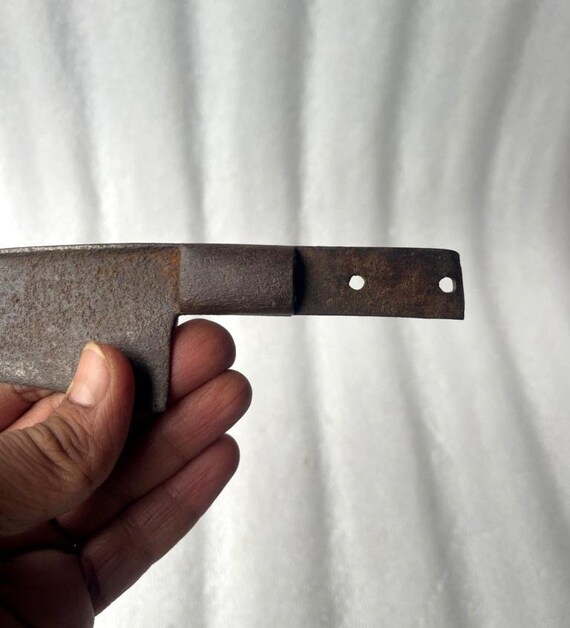 Antique Iron Blade Hand Forged Old Knife Rusting Dagg… - Gem