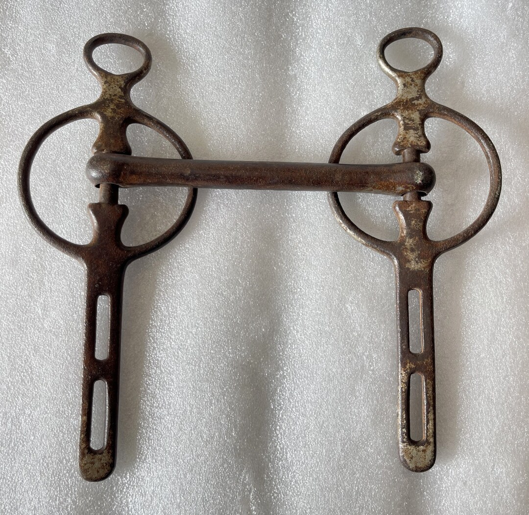 Old Antique Iron Horse Bit Hand Carved Horse Bridle Old Unique Halter ...