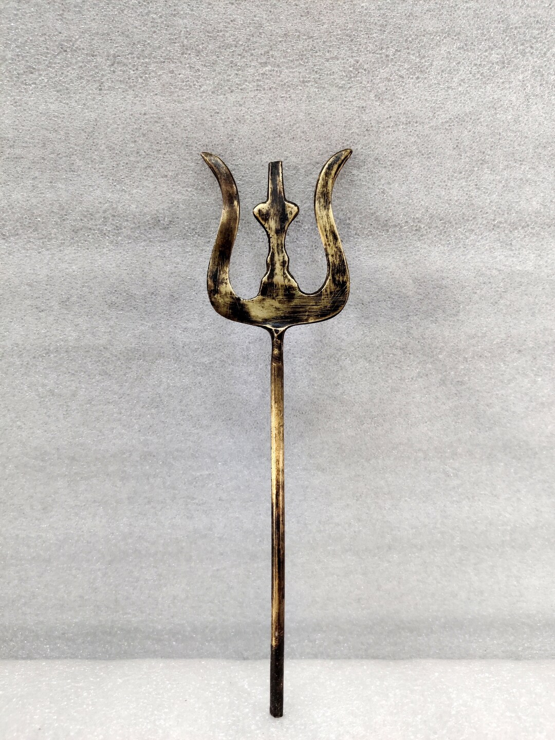 Antique Old Brass Trishul/trident Lord Shiv Mahadev Durga Pooja - Etsy