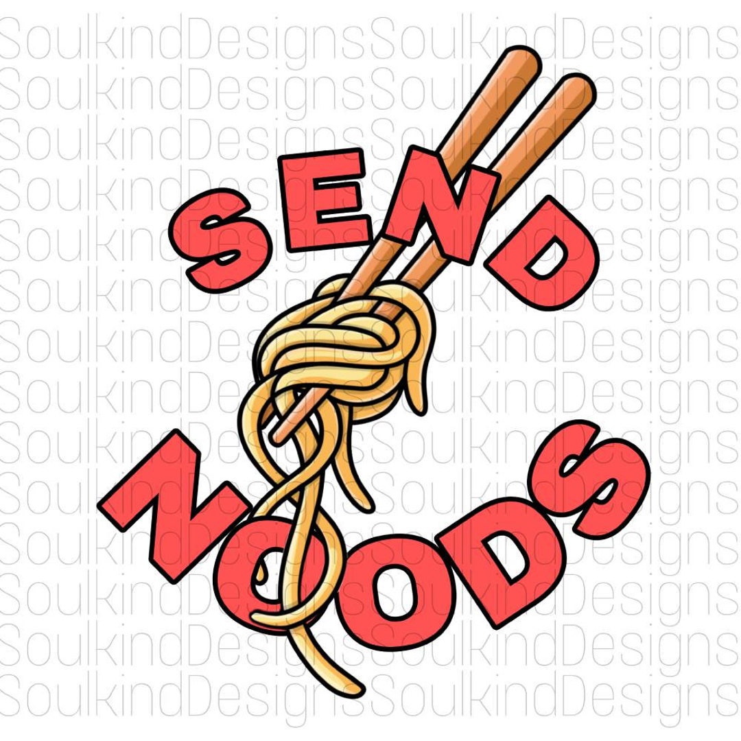 SEND NOODS - Mask, Apparel, Project Design PNG - Overlay Cut Out Clip ...