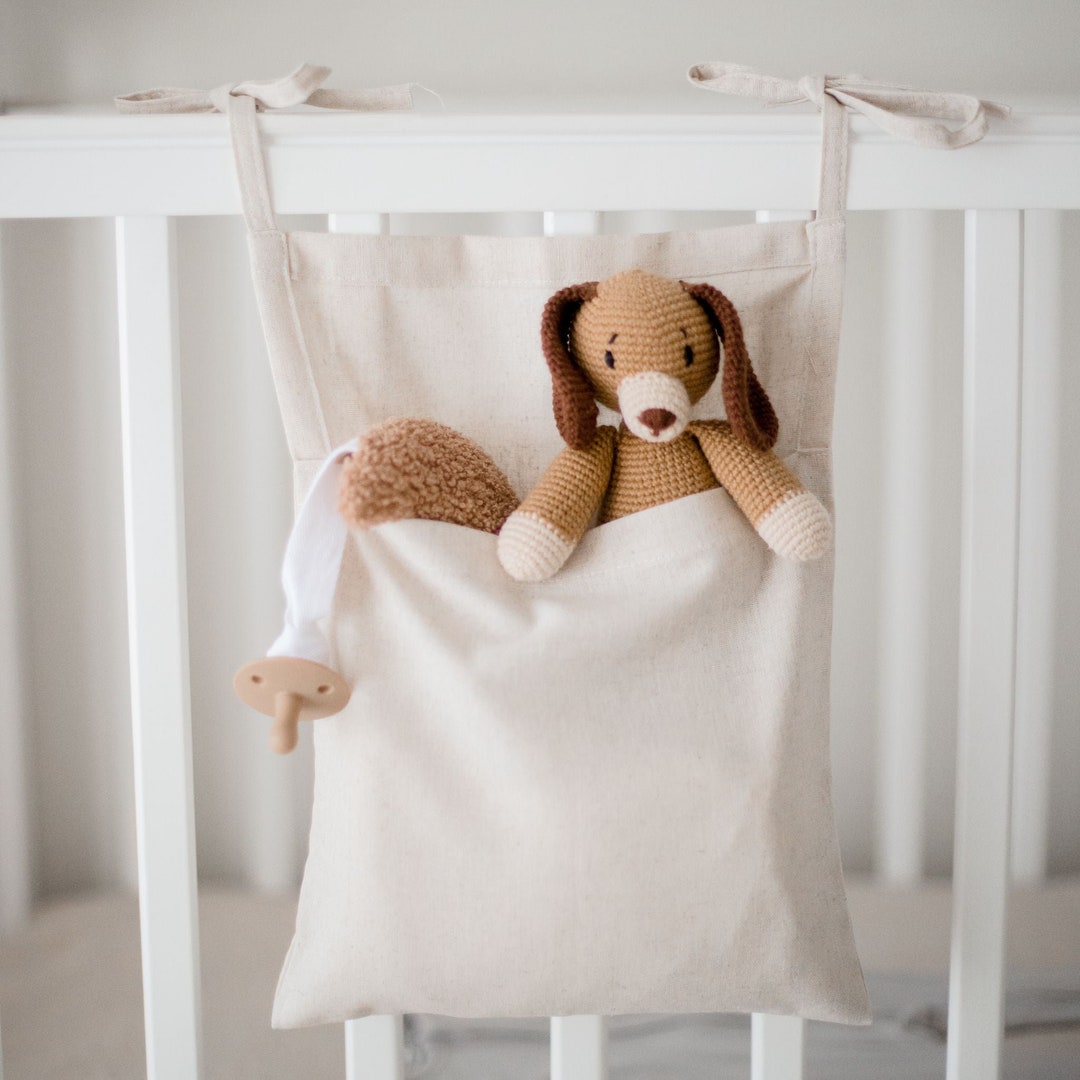 Linen Cot Organizers Oatmeal - Etsy