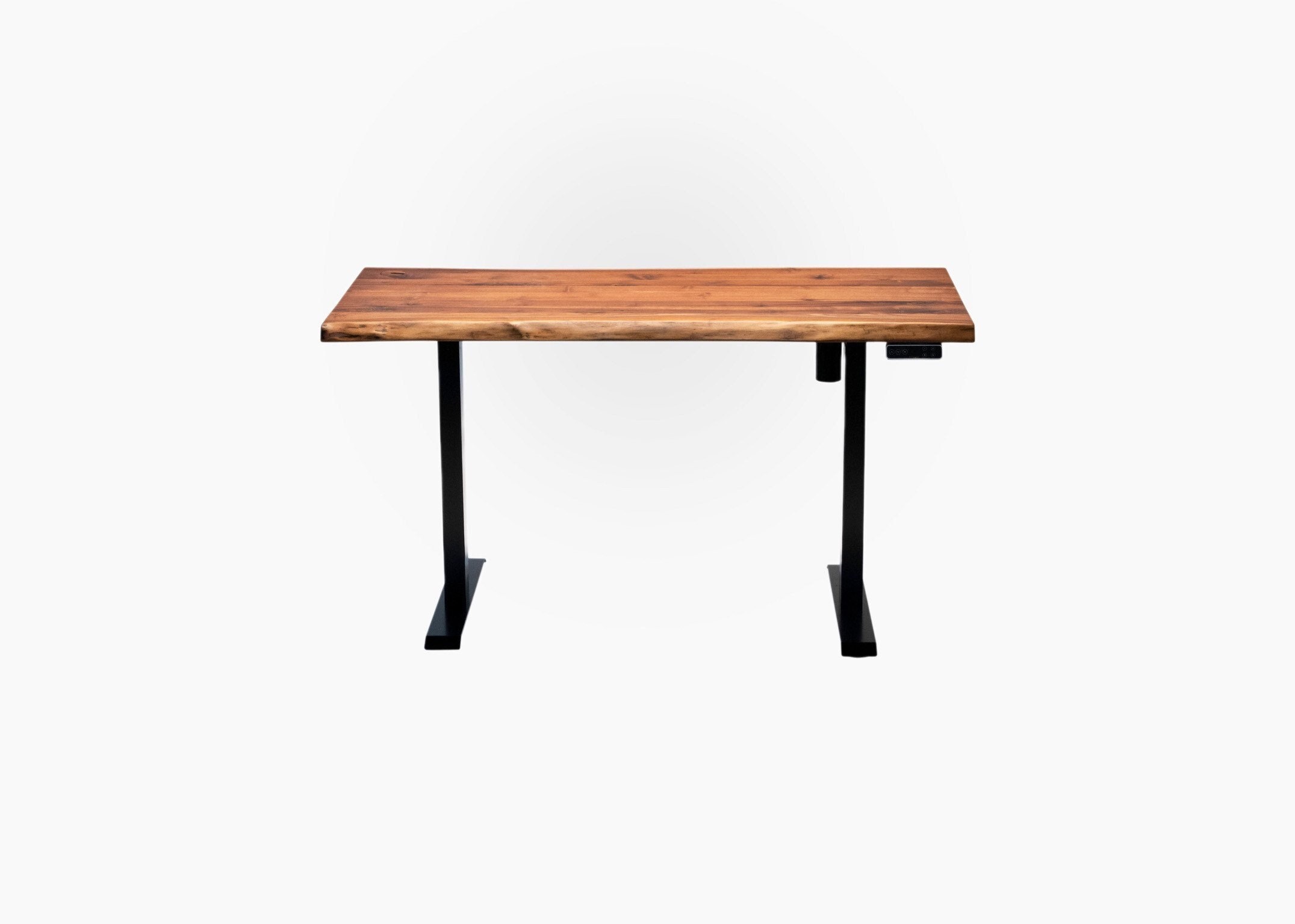 Arbor Furniture Height Adjustable Desk Solid Wood, Standing Desk ...