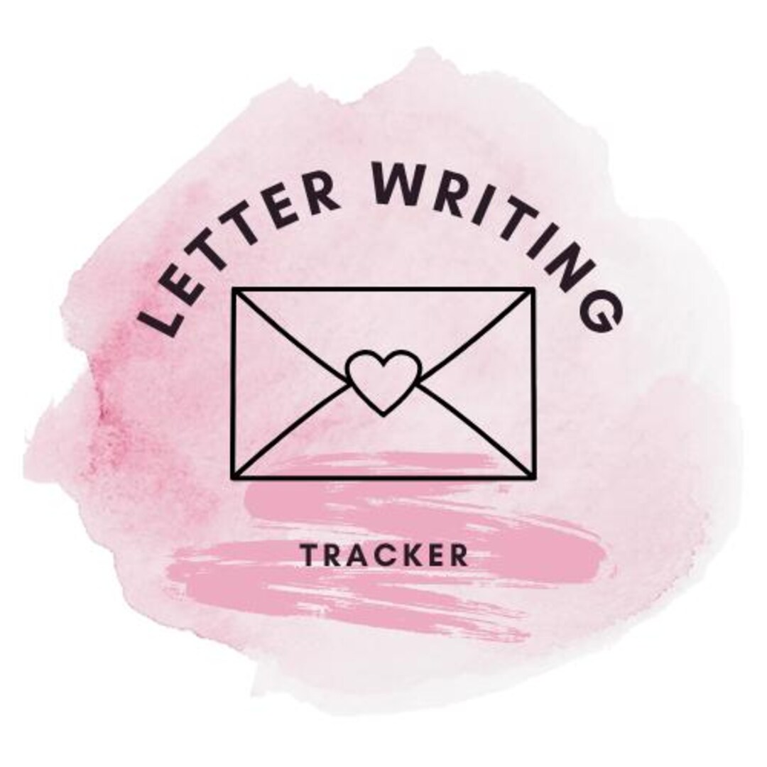 Letter Writing Tracker! Coloring Page! - Etsy